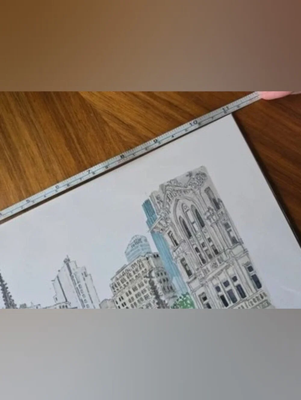 Art | Rare Opportunity Kazuya Morimoto Nyc Art Hamilton Watercolor ...